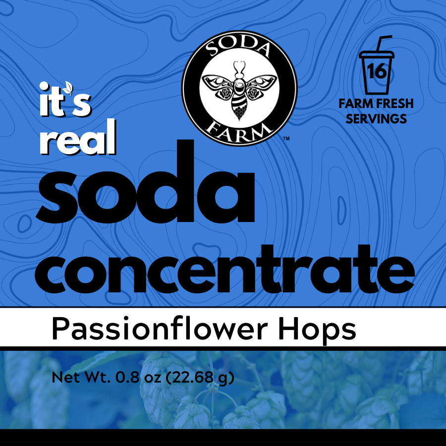 Passionflower Hops Soda Concentrate – Soda Farm